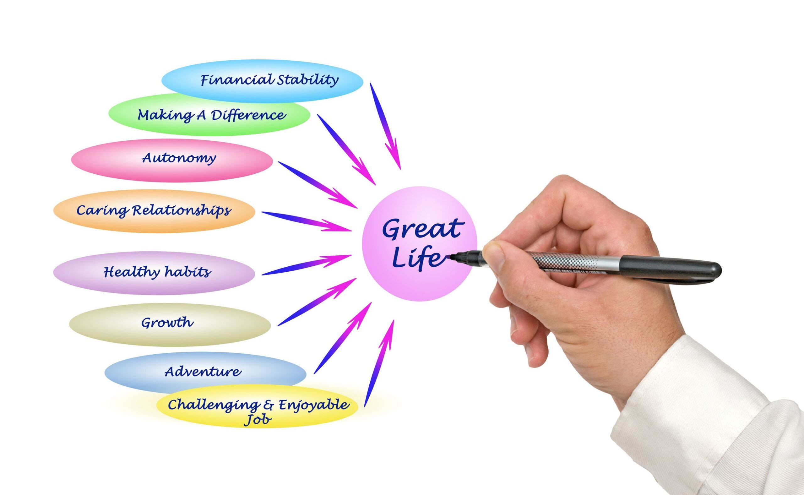 Great Life Diagram__18806267_l | Janice Bastani Coaching